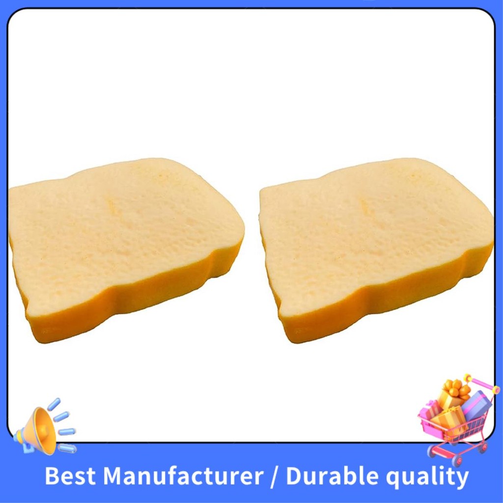 Toast Sliced Bread Stress Toy,Bread Shape Squishes Toy, Sensory ,Stress ...