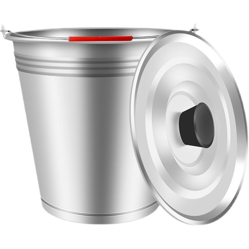 Oil Drum Stainless Steel Bucket Large-Capacity Portable Household ...