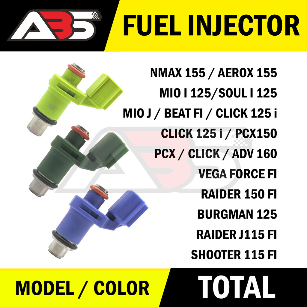 Fuel Injector Beat Fi/Click125/Click150/PCX150/Mio i 125/Mio Soul i 125 ...
