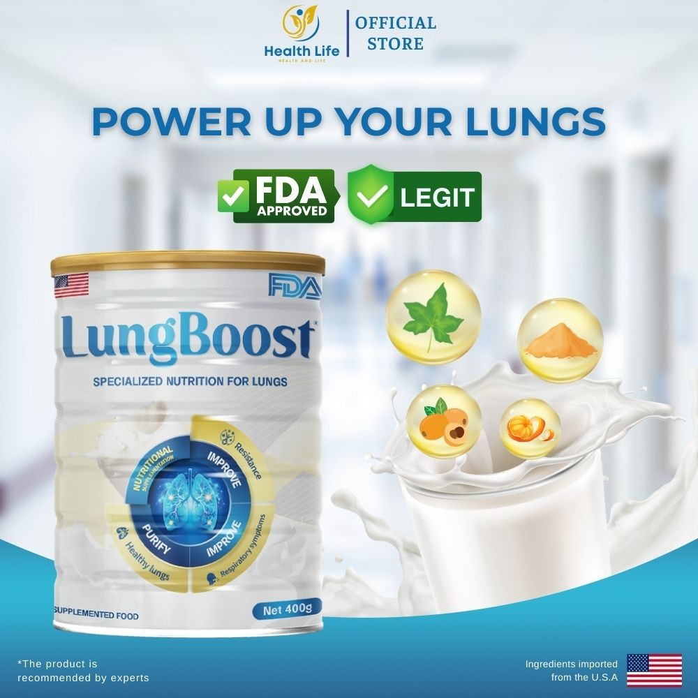 Lung Boost Milk For Adult | Lung Detox Cleaser for Smokers | Improve ...