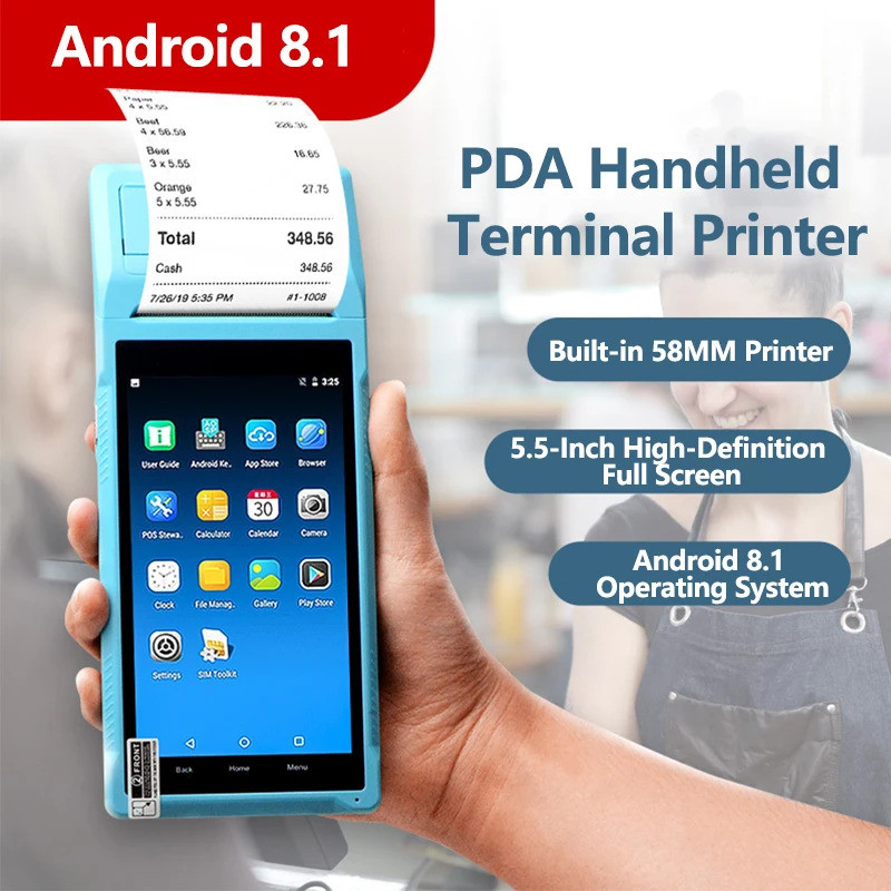 Q1/Q2/Q3Pro Handheld PDA 4G Android 8.1 POS Machines Portable ...