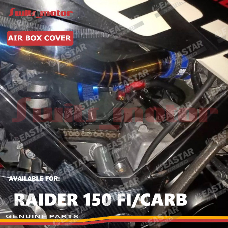 Raider 150 Fi/Carb acrylic air box cover PAIR RFI clear | Shopee ...