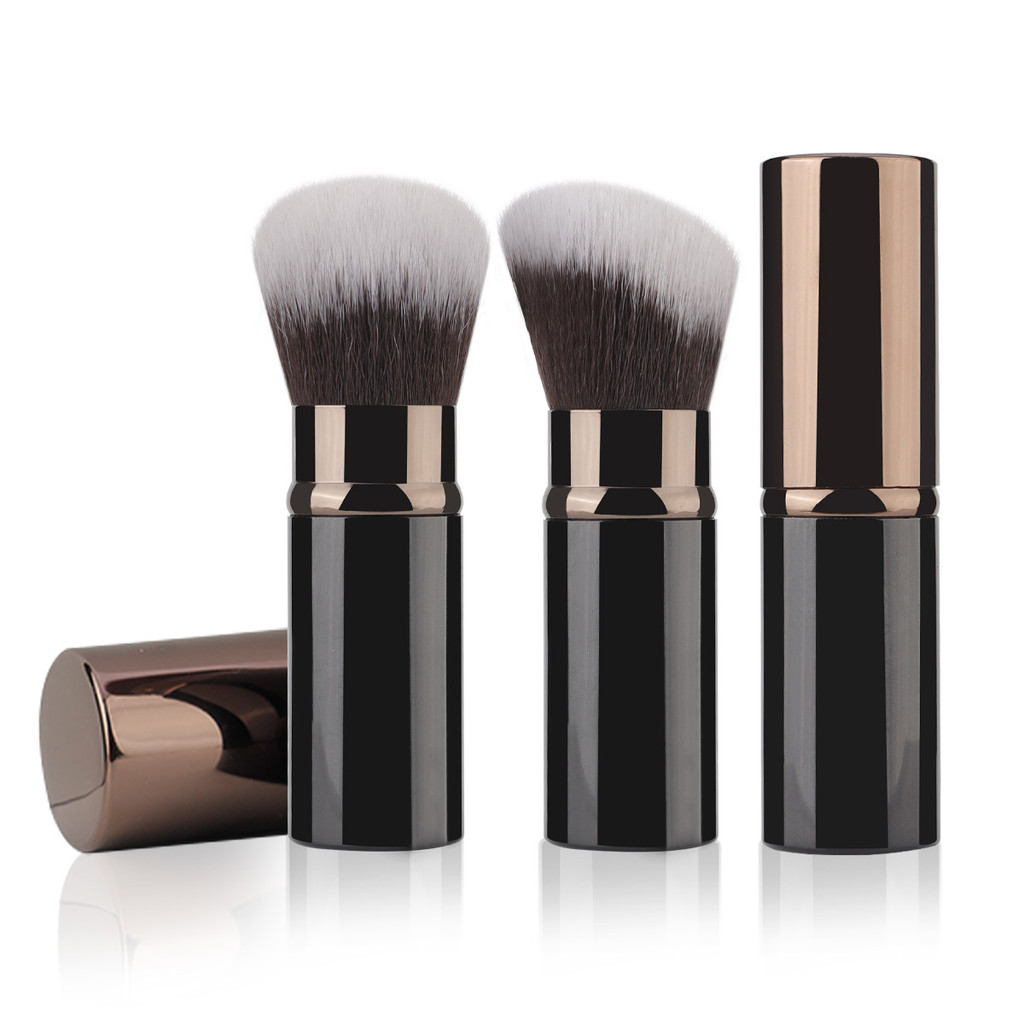 Multifunctional Retractable Travel Makeup Brush Set, Including Blush ...