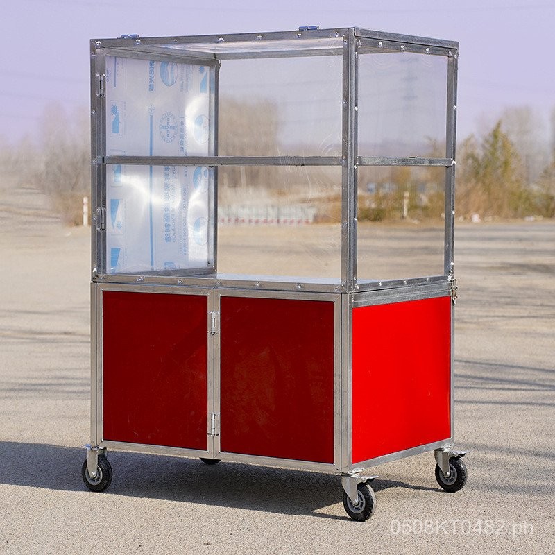 Foldable Night Market Stall Oden Food Cart Mobile Snack Cart Street ...