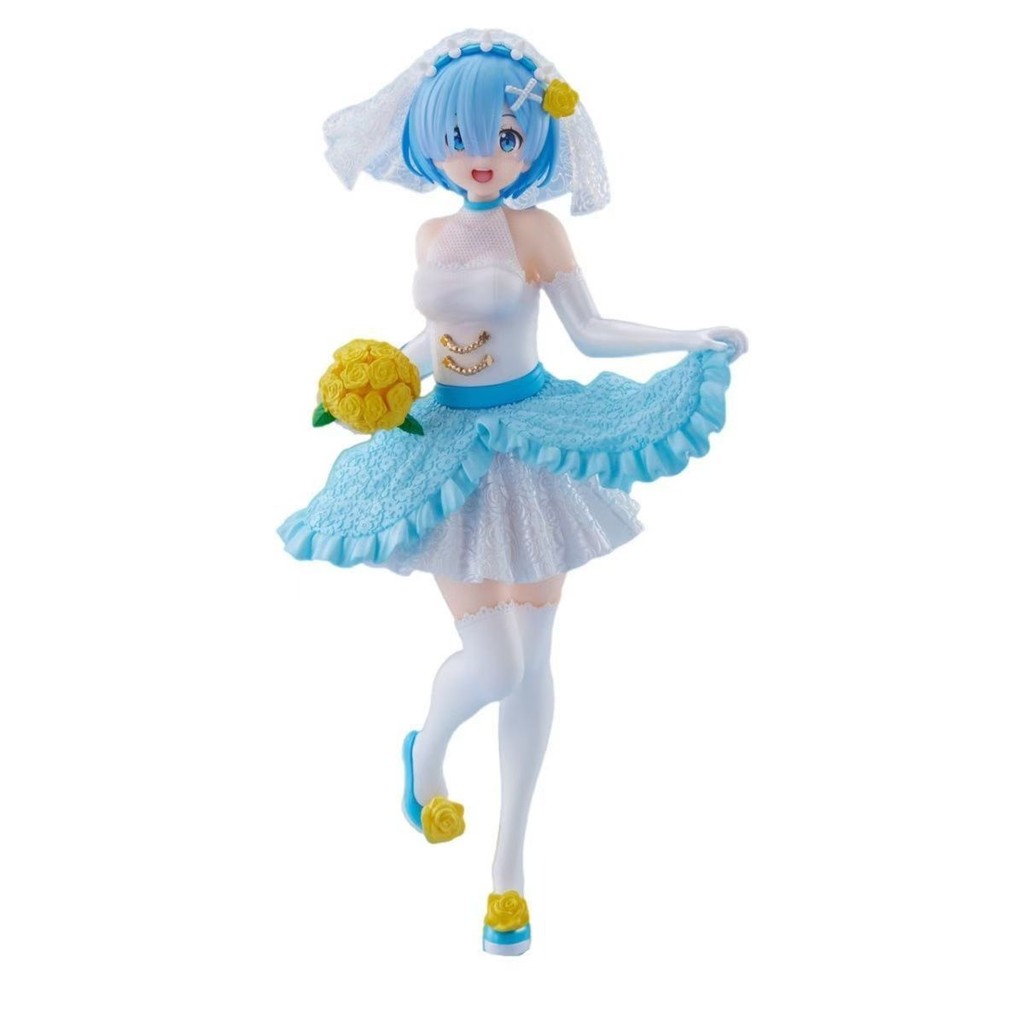 Re Zero-Starting Life in Another World Wedding Dress Rem Figure Sakura ...
