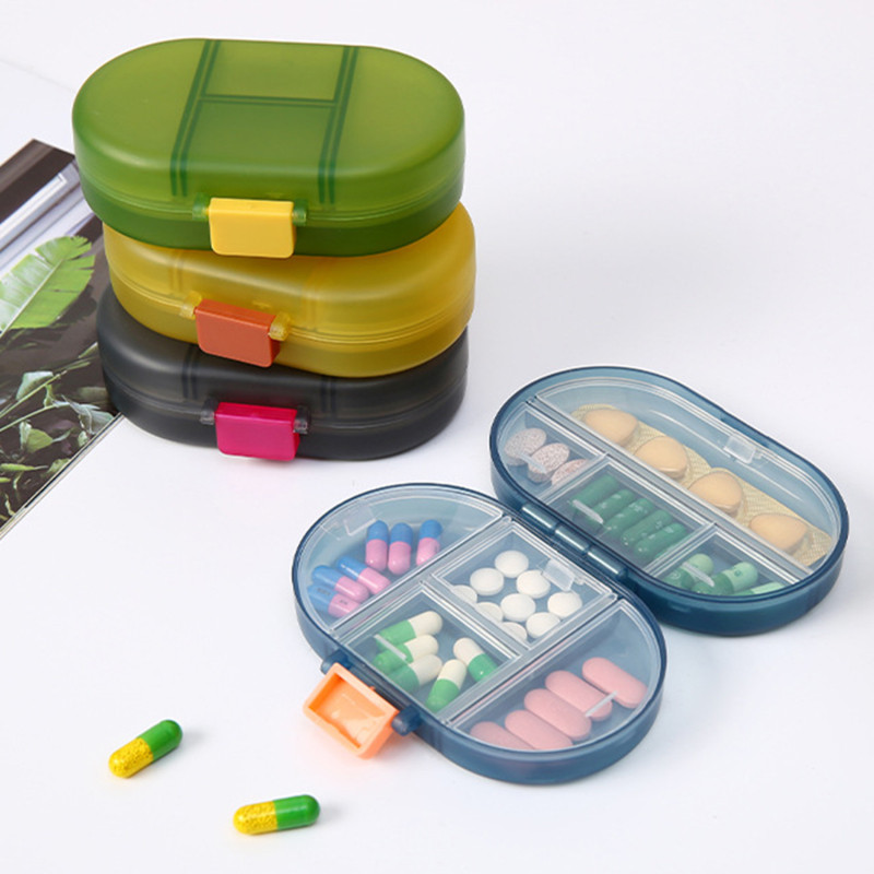 Container For Tablets Travel Pill Box With Seal Ring Small Box For ...
