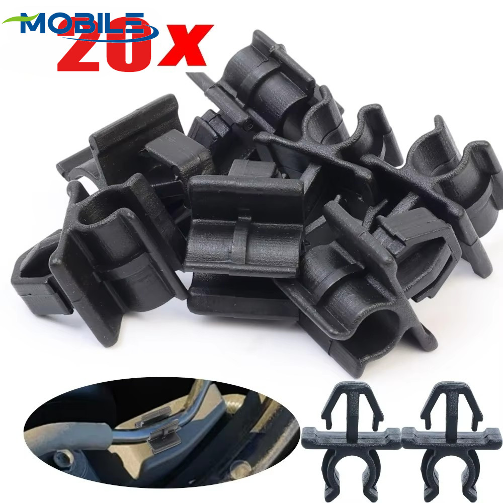 Car Hood Prop Rod Clip - Black Plastic Retainer - Hood Bonnet Rod ...