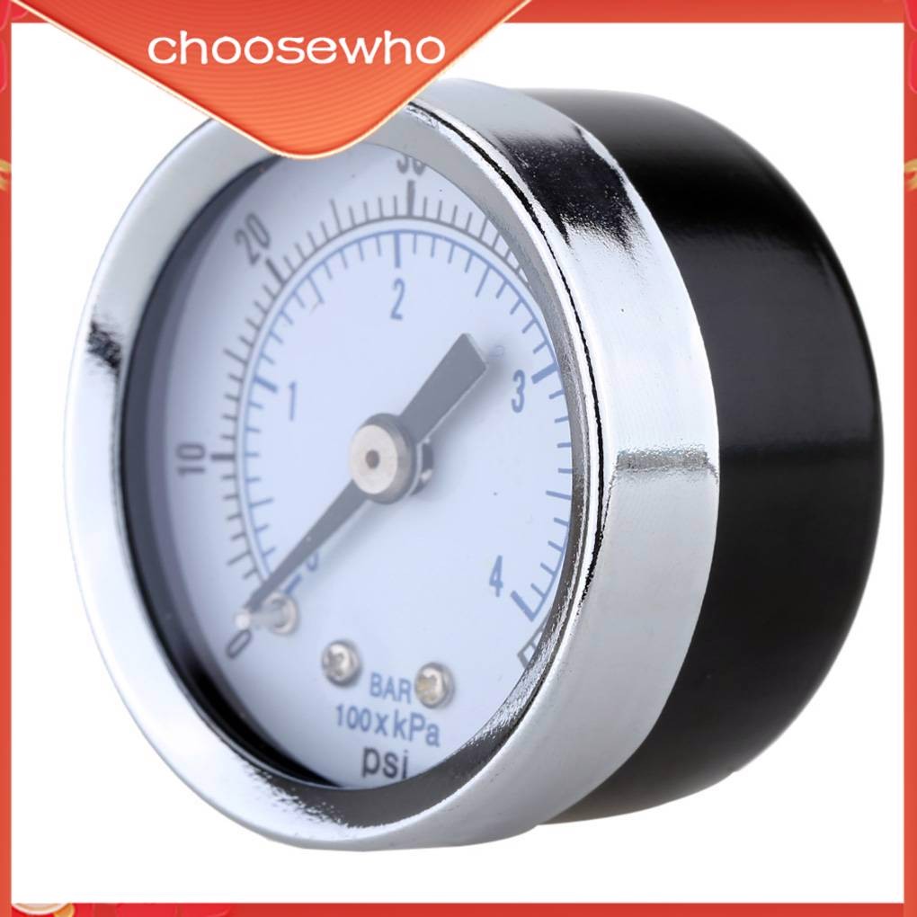 【Choo】40mm 0-60psi 1/8 NPT Pressure Gauge Gauge Air Pressure Compressor Manometer Vacuum ...
