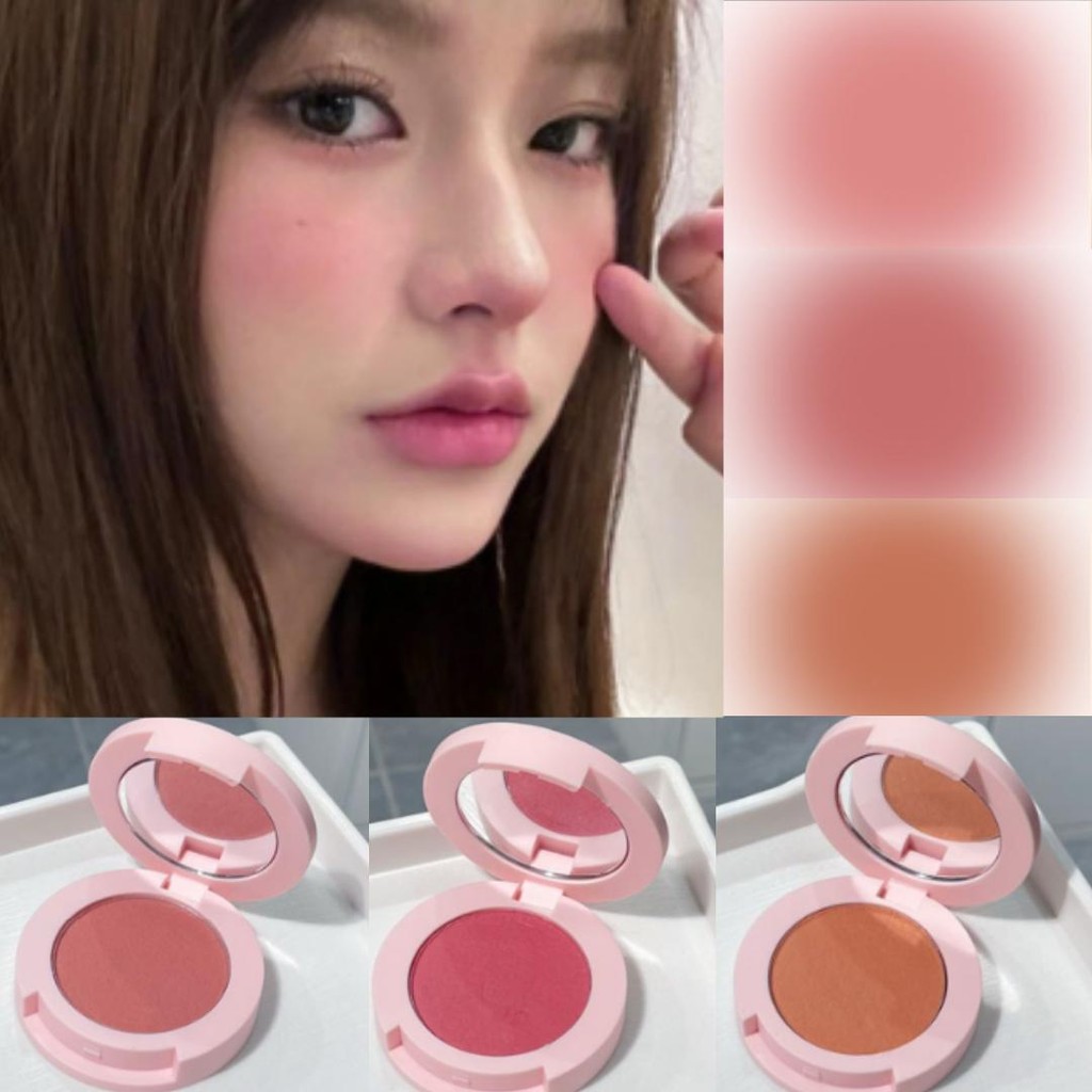 Monochrome Powder Blusher Cream Matte Multi-purpose Natural Blush ...