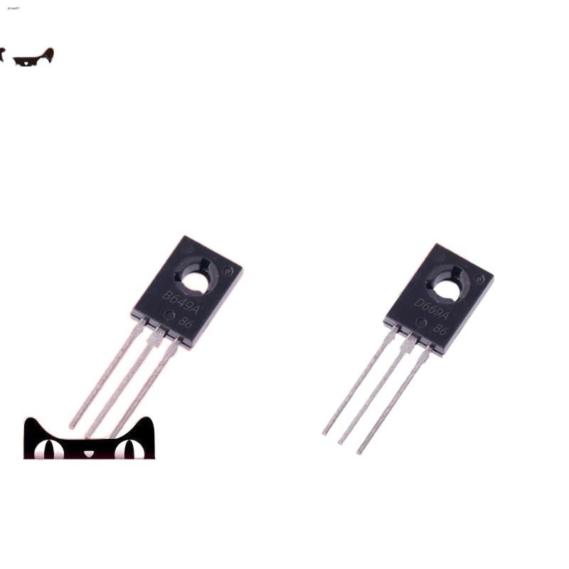 COD☆Transistor for temperature compensation 2SB649AC 2SD669AC B649A ...