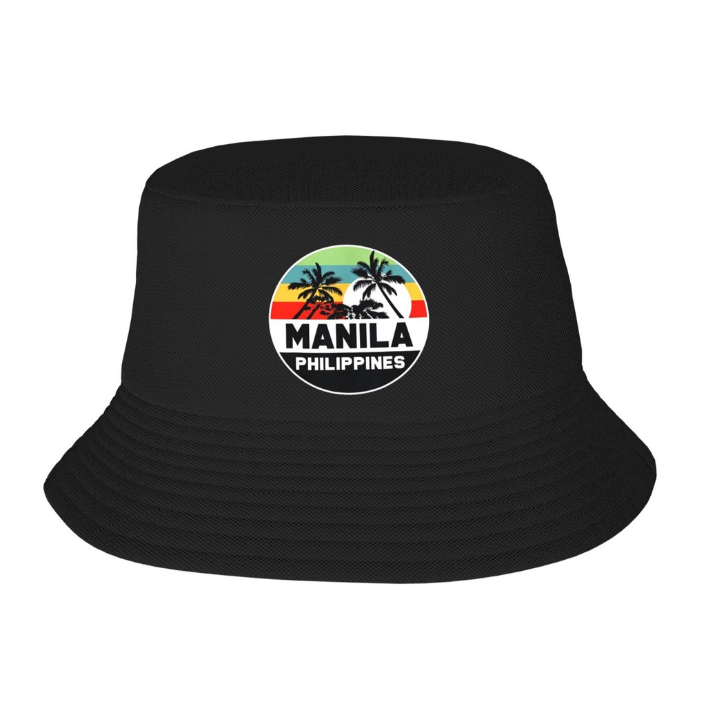 Manila Filipino Pinoy Philippines Hip Hop Designs Bucket Hat | Shopee ...