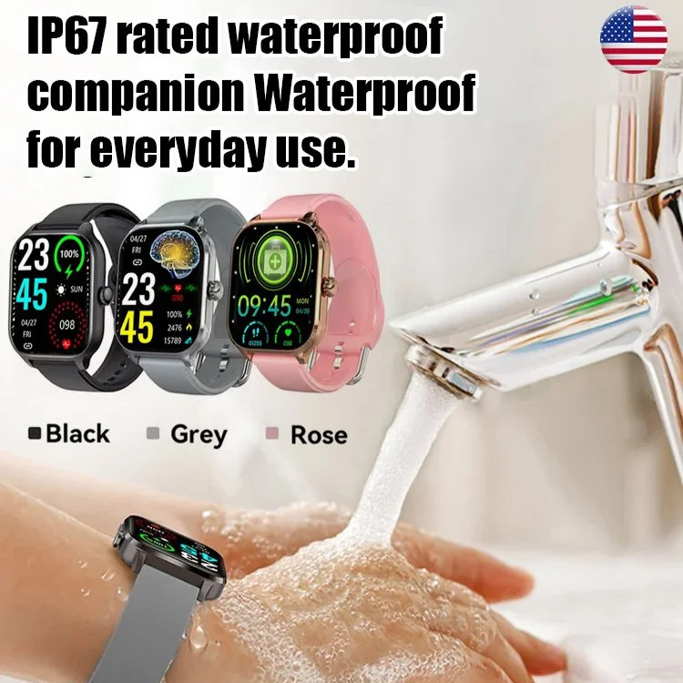 ⚡SG HOT⚡Popular H9 smartwatch Health monitoring Bluetooth call ...