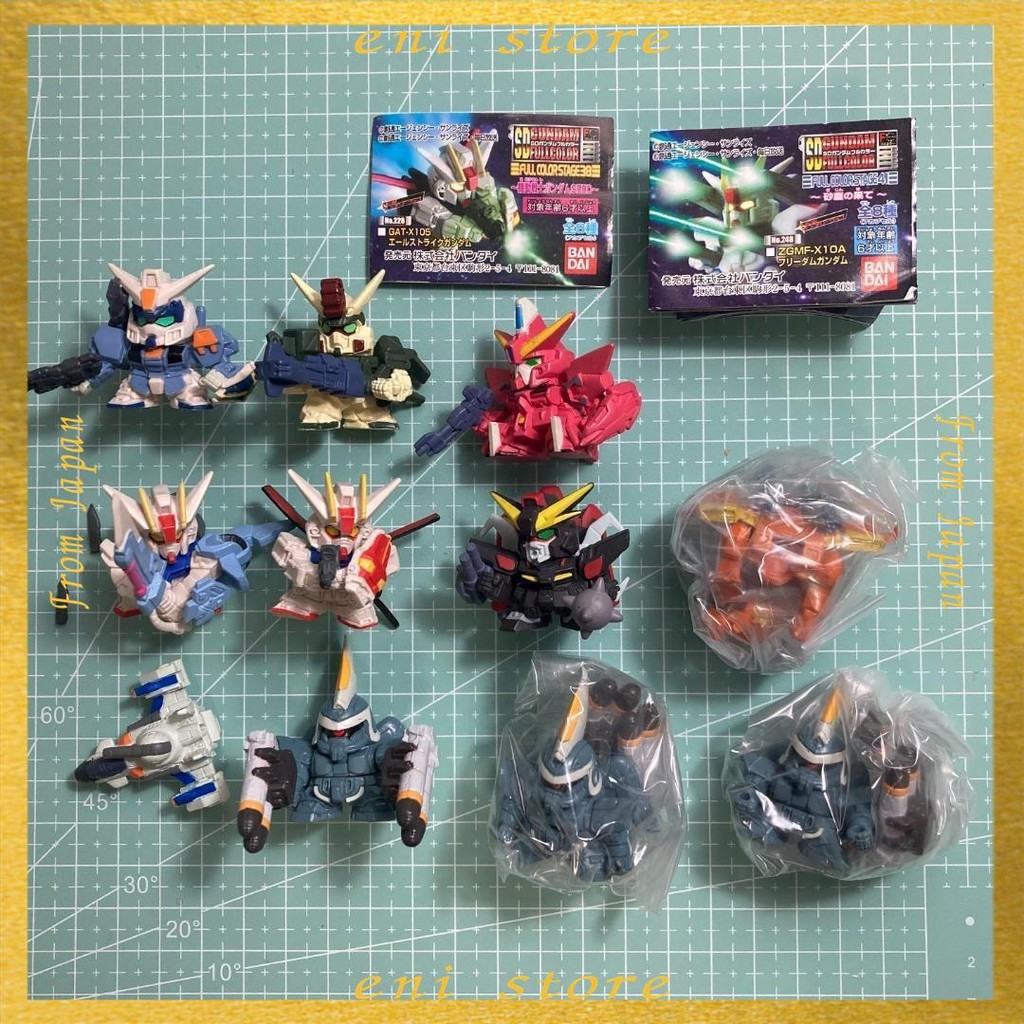 Shipping from Japan★Rare, unopened [Gachapon] Gundam SEED set | Shopee ...