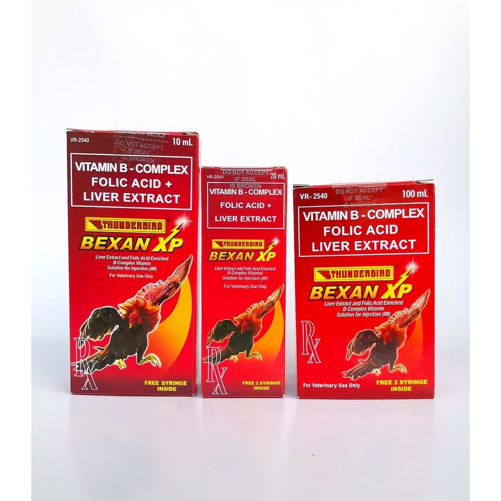 Bexan XP Thunderbird for Gamewfowl (10mL | 20mL | 100mL) | Shopee ...