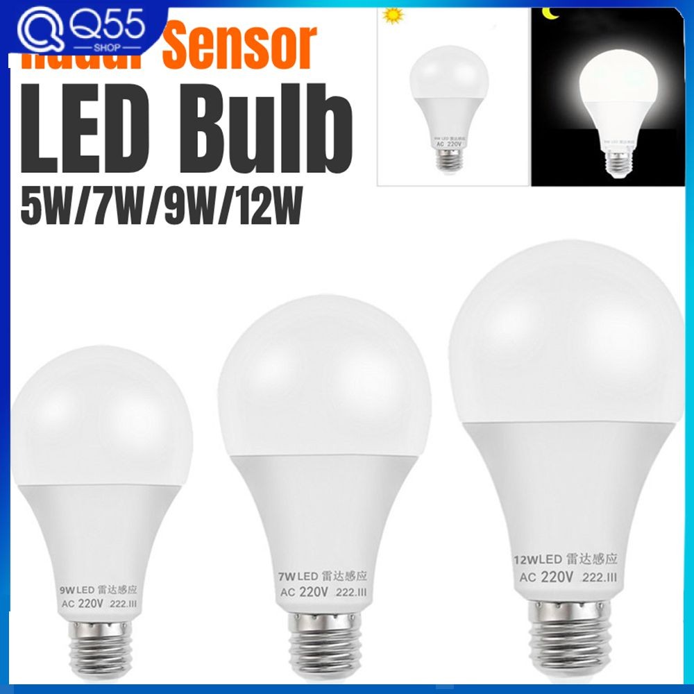 Radar Sensor Light Bulb Smart Bulb Radar LED Night Lights E27 Base ...