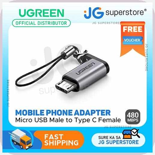 UGREEN'HP[USB-C;RF(Female.T#to]i#Micro]T#USB]a#Male]A#Adapter]H#2.4A ...