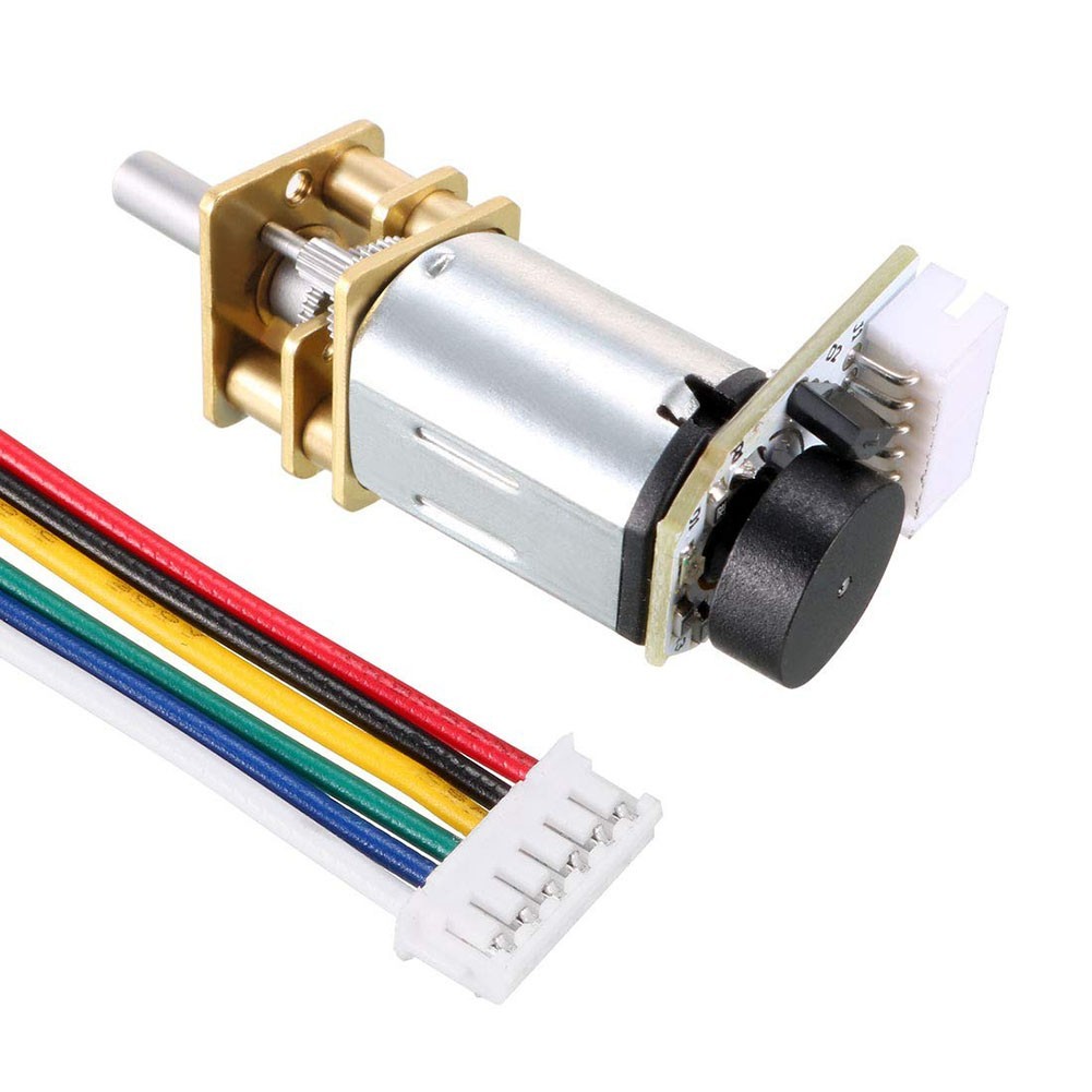 Compact DC Motor with Encoder for GA12 For N20 High Torque Applications ...