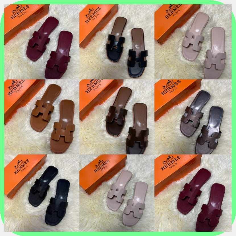 HERMEZ`CU[HIGH!t,QUALITY!j,SANDALS!v,WITH!I,FREE!G,BOX | Shopee Philippines