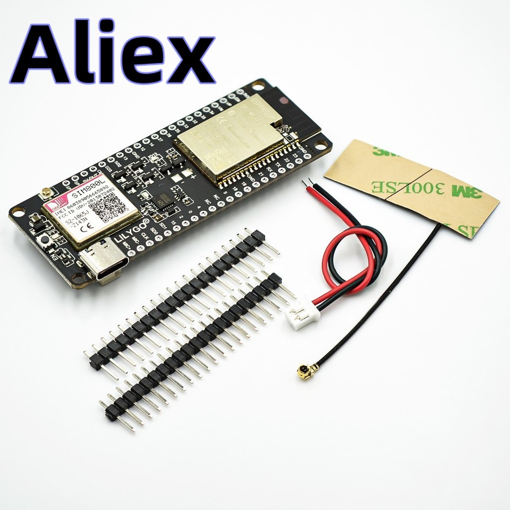 TTGO T-Call V1.4 ESP32 Wireless Module SIM Antenna SIM Card SIM800L Module And GSM/GPRS Antenna ...
