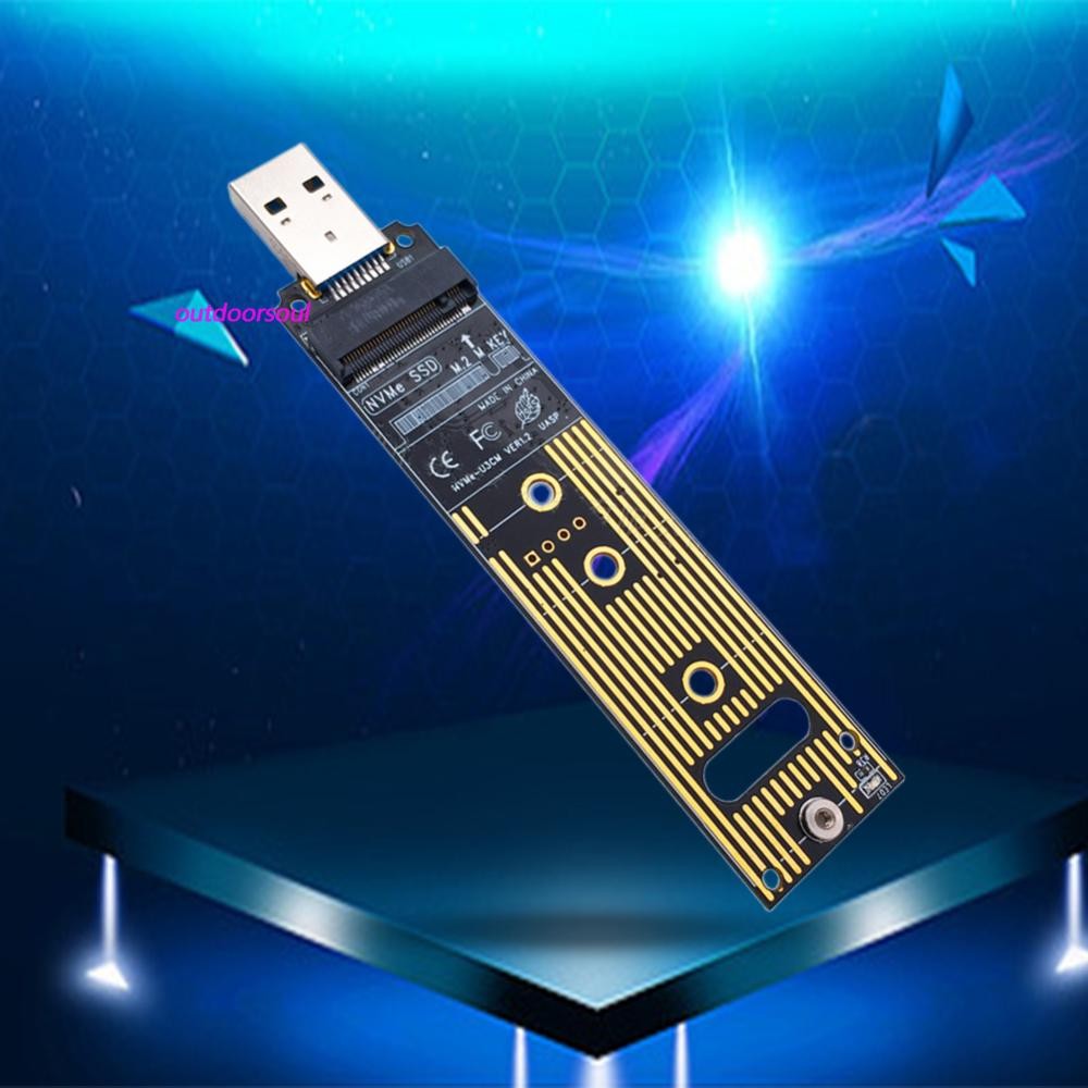 M.2 NVME SSD to USB 3.1 Adapter PCI-E to USB-A 3.0 Internal Converter ...