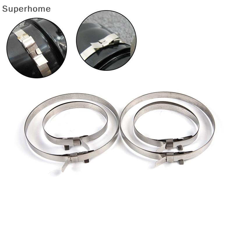 Superhome 4pcs Axle CV Joint Boot Clips Stainless Steel Cable Tie ...