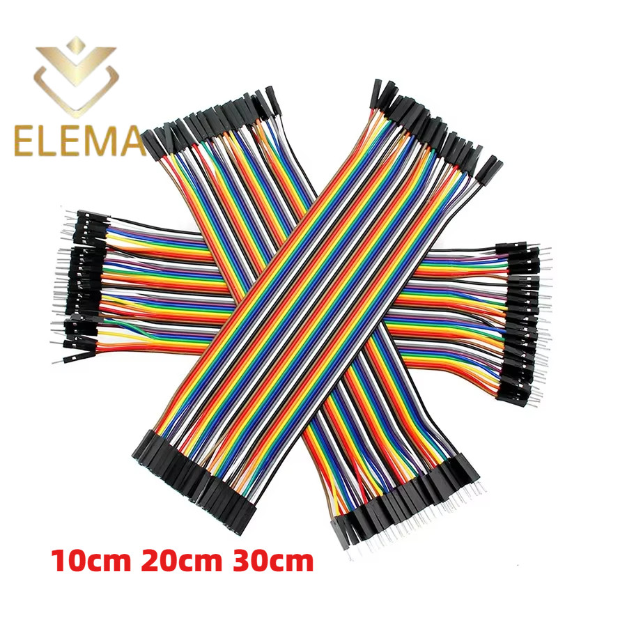 Dupont wire 40Pin Cable Dupont Line 10cm 20cm 30cm Male to Male Female ...