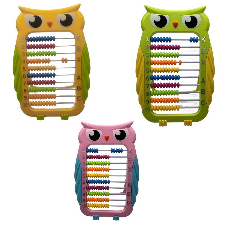 Cartoon Cartoon Eagle Abacus Puzzle Learning Digital Calculator File ...