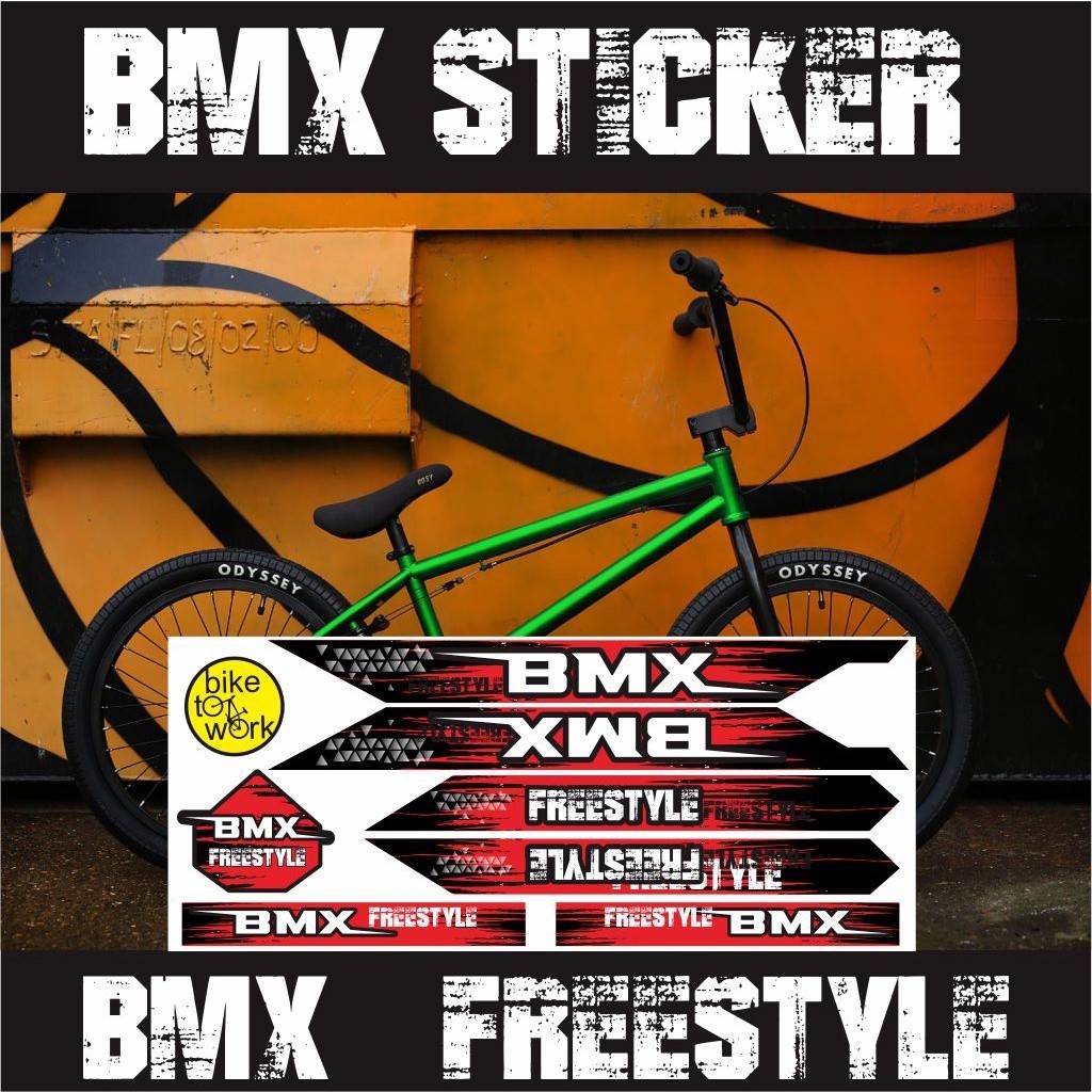 BMX BIKE STICKER VARIATIONS / BMX BIKE STICKER DECAL VARIATIONS / BMX ...