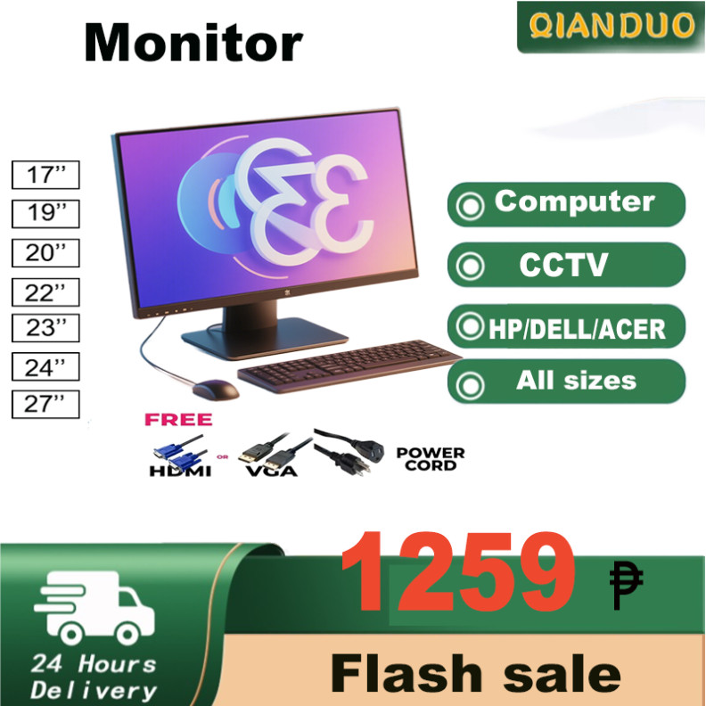 27/17/19/20/22/24inch Assorted Brand Original Computer Monitor/for ...