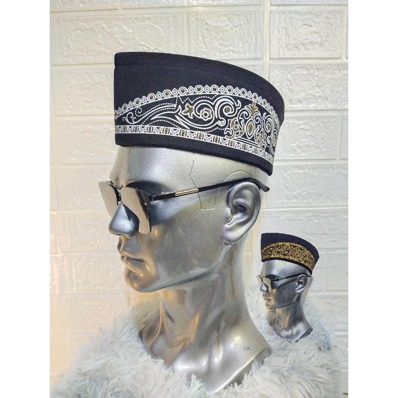 Muslim headwear Kopiah with design | Shopee Philippines