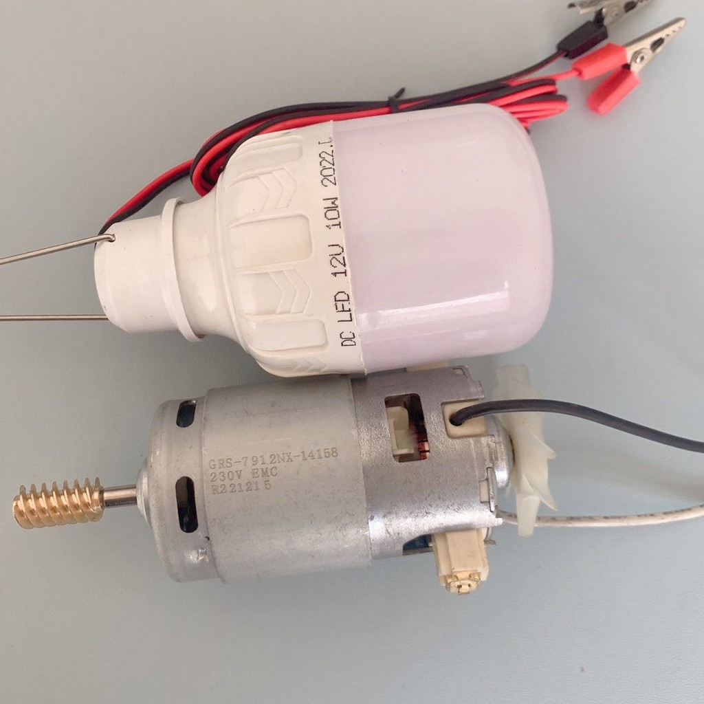 220v Permanent Magnetic DC Motor Small Hand-Cranked Mini diy Generator ...