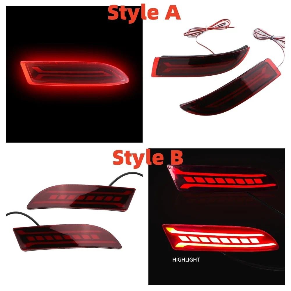 LED Car Rear Bumper Reflector Lights for Toyota Avanza 2022 2023 2024 ...