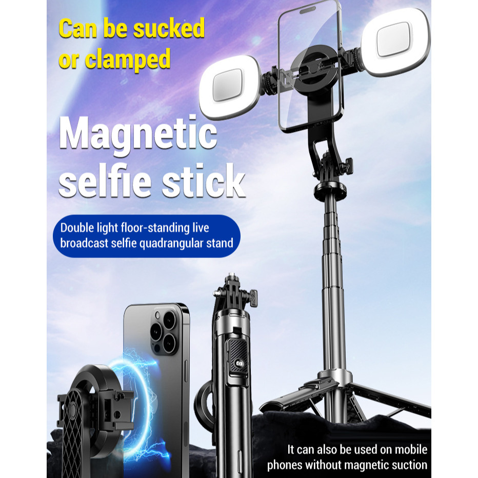 Strong Magnetic Silicone Clip tripod 0 1 sec capture Remote control ...