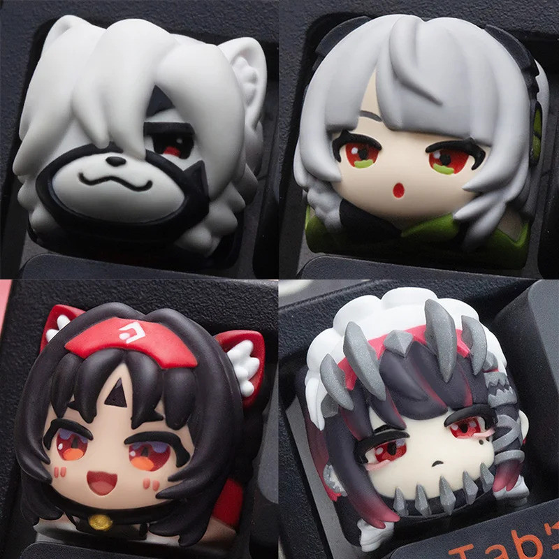 Zenless Zone Zero ZZZ Keycap Keyboard Ellen Joe Von Lycaon Anby Zhu ...