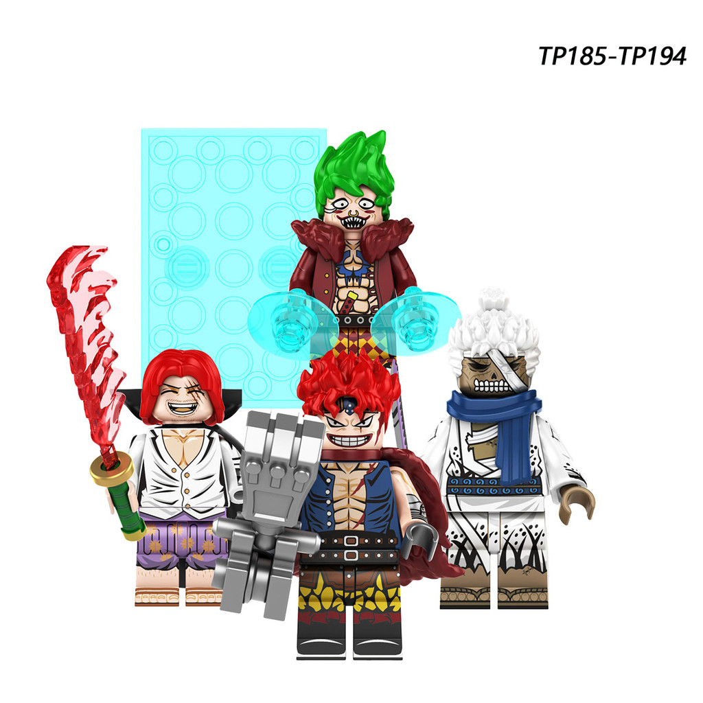 Children's Gift One Piece Kidd Luffy Building Blocks minifigures Toys ...