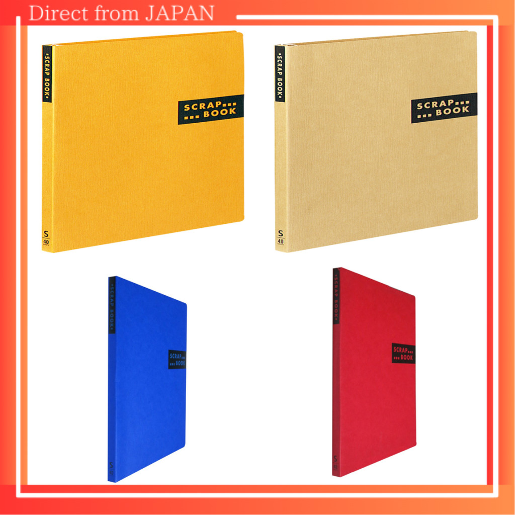 KOKUYO File Scrapbook Spiral Binding Fixed Type A4 40 Sheets Blue La ...
