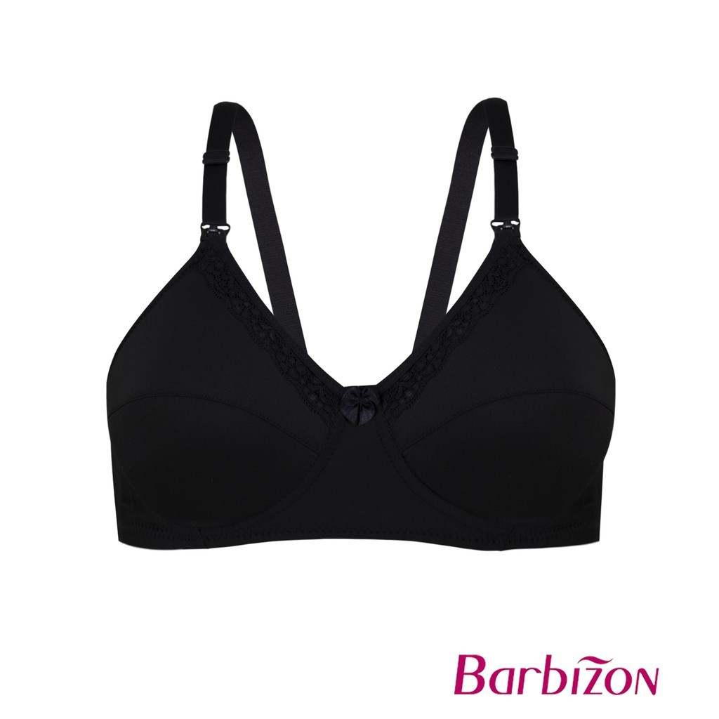 Barbizon Maternity Nursing Bra Non Wired w/ Pads Women Underwear ...