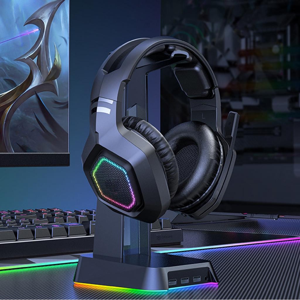 Gamer Headset Intuitive Key Layout PC Gaming Convenient Compatibility 3 ...