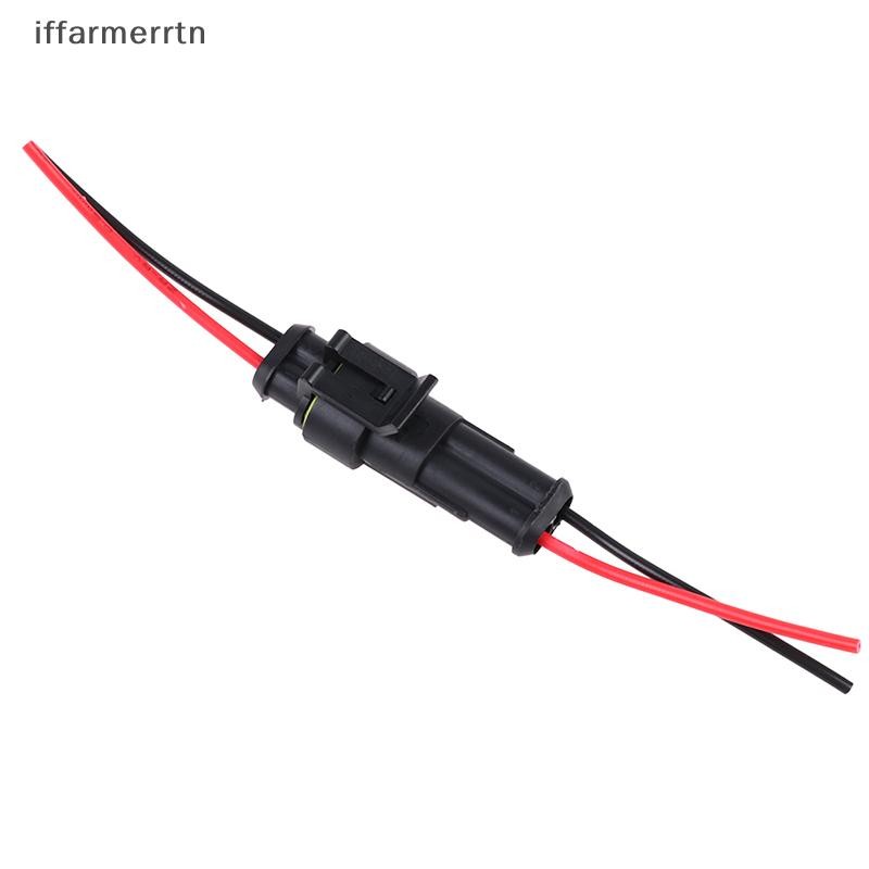 ir 2Pin Sealed Waterproof Electrical Wire Connector Plug Auto Connector ...