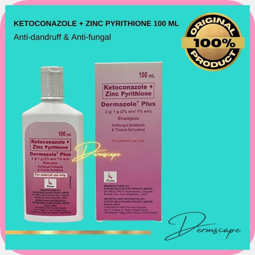 Anti~z/zK)Dandruff}e)Shampoo}A)100ml}B)Dermazole}K)Plus}M)Ketoconazole ...