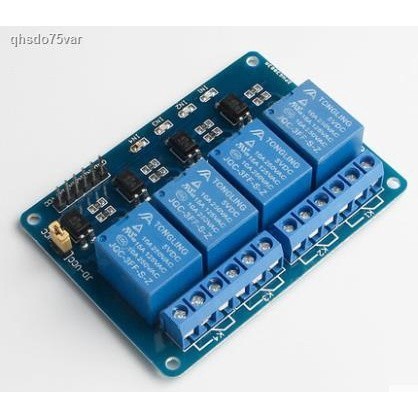 COD/Four-way relay with optocoupler 4-way relay module, relay control ...