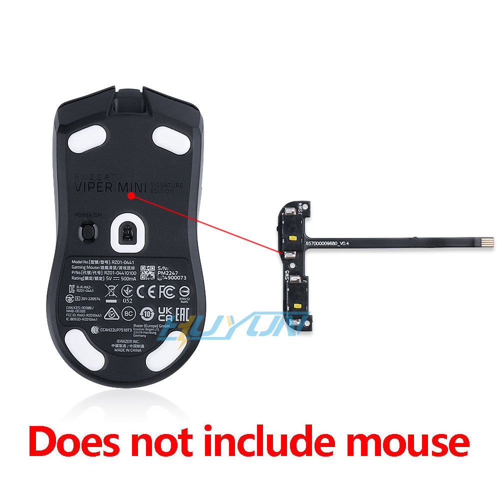 Razer Viper mini mini SE Wireless Mouse Side Button Board Side Button ...