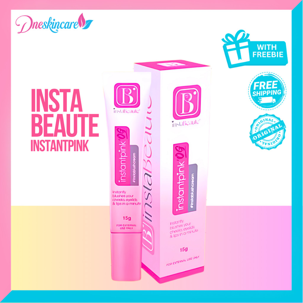 Insta Pink Blush Cream 15g Instabeaute New Packaging Instantpink OG ...
