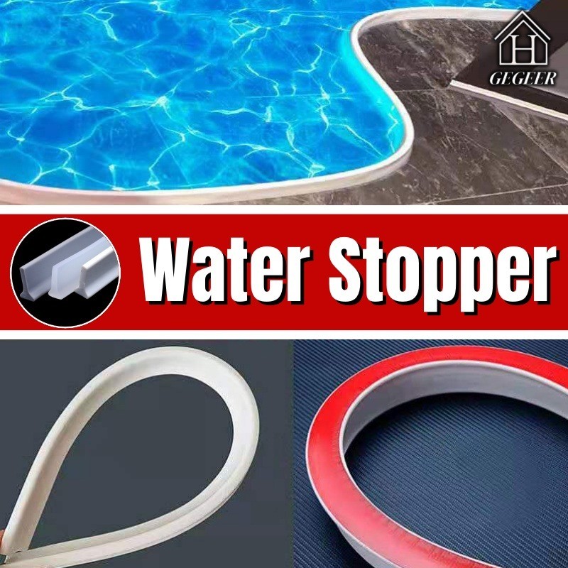 Bathroom Water Stopper Self-adhesive Shower Divider Water Blocking ...