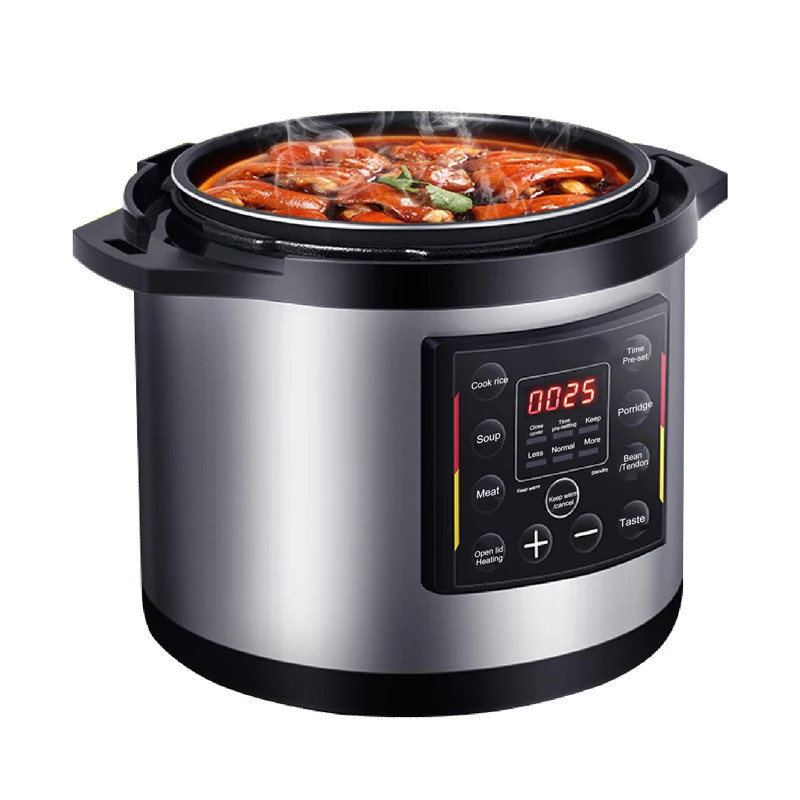 Okicook 15 Liters Commercial Multifunctional Automatic Pressures Cooker ...