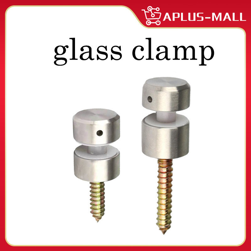 304 Stainless Steel Stair Side Signage Bolt Glass Clamp 20/15mm ...