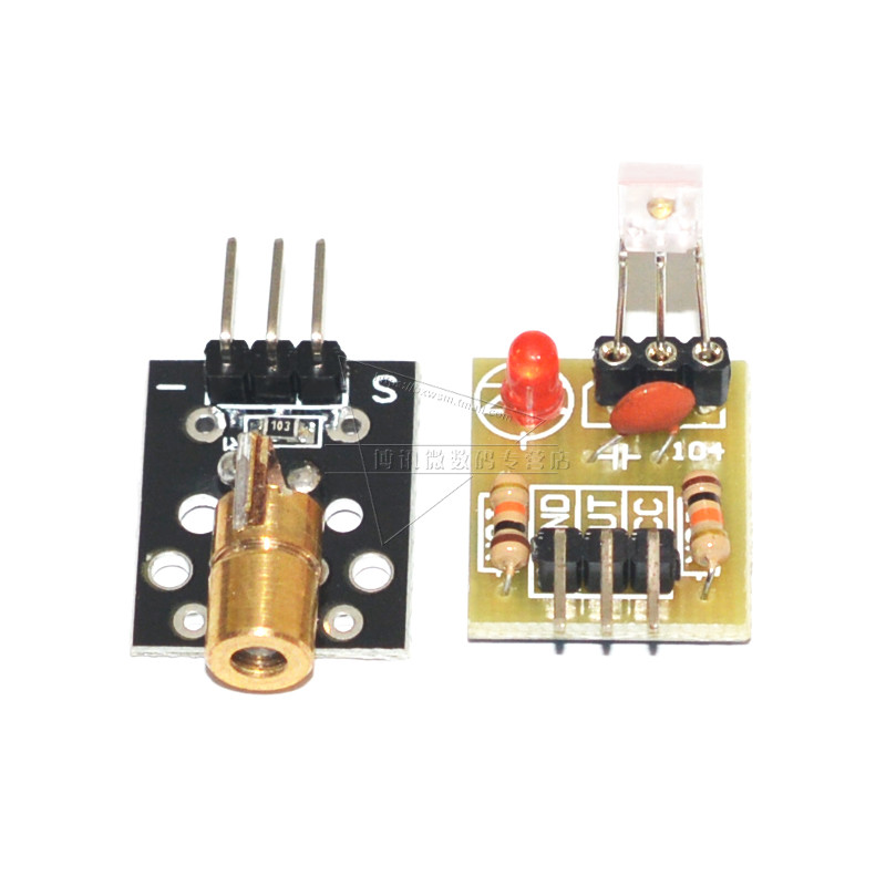 Laser Head Sensor Module 5V Development Board Laser Tube Receiver KY ...