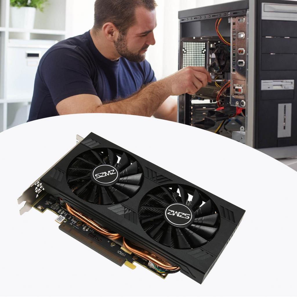 Maib Gaming Graphics Card RX580 8GB GDDR5 8Pin Power Interface PCI ...