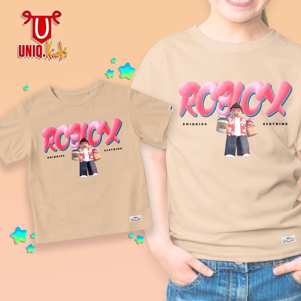 UNIQ.KIDS PH ROBLOX V3 GRAPHIC COTTON TSHIRT FOR KIDS | Shopee Philippines