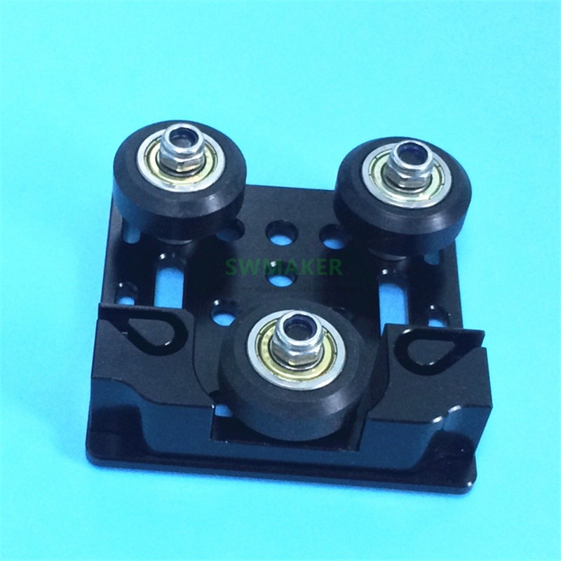 new V-Slot Openbuilds X-axis slider aluminum plate timing belt buckle ...